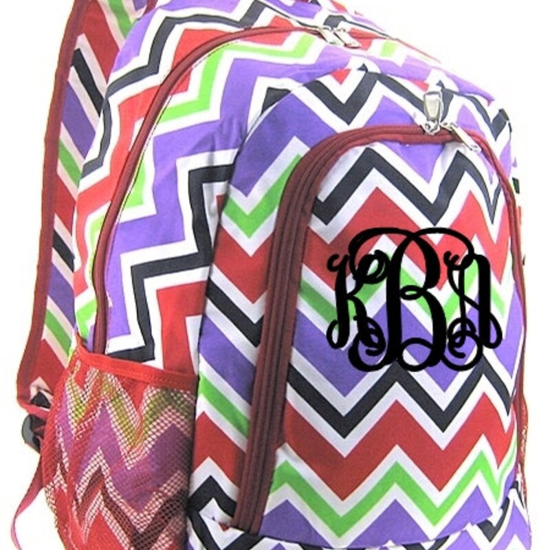 Chevron Backpack - Etsy
