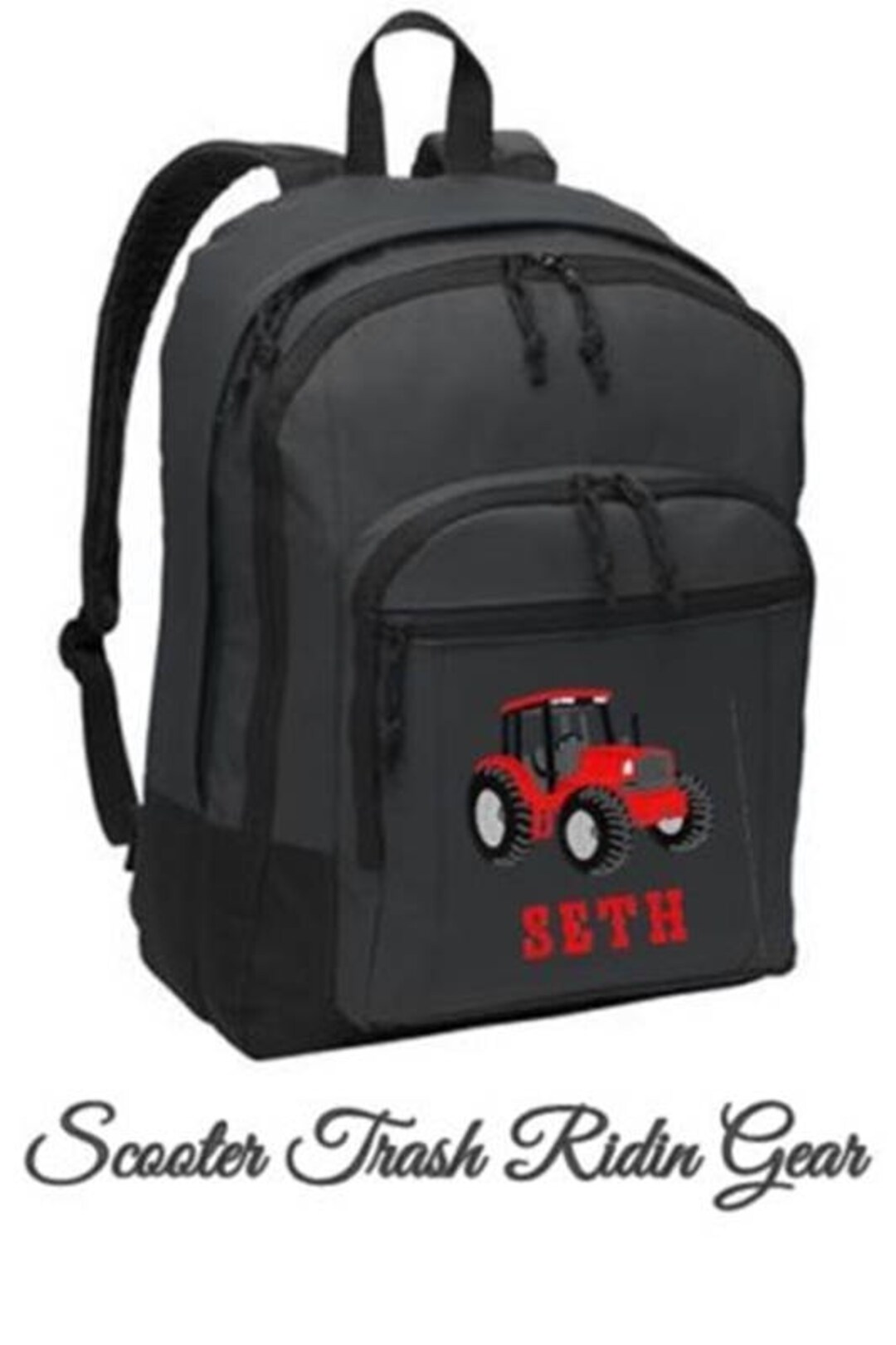 FREE SHIPPING - Tractor Farm Backpack Personalized Monogrammed Backpack ...