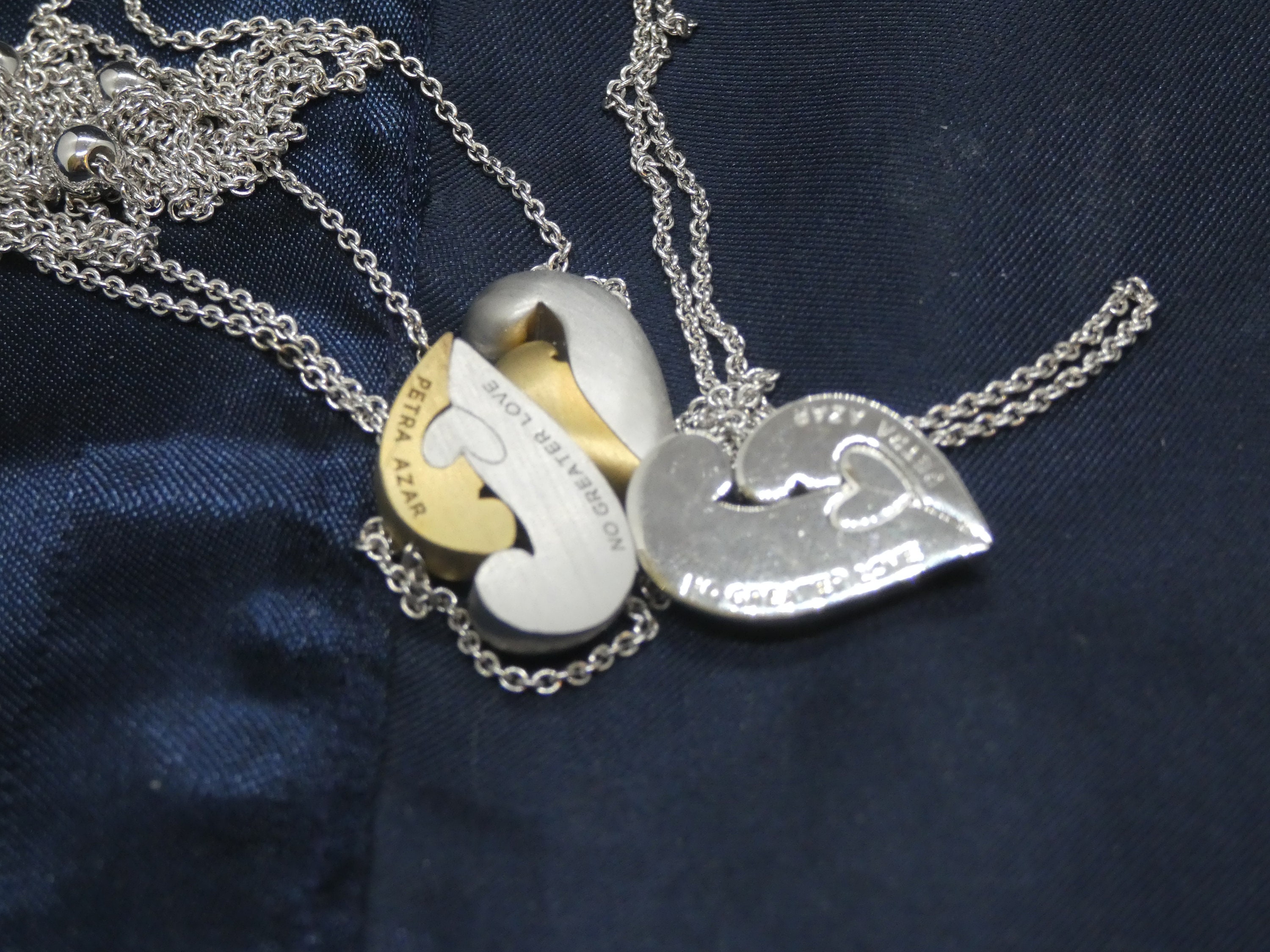 Petra Azar Magnetic Heart Necklace
