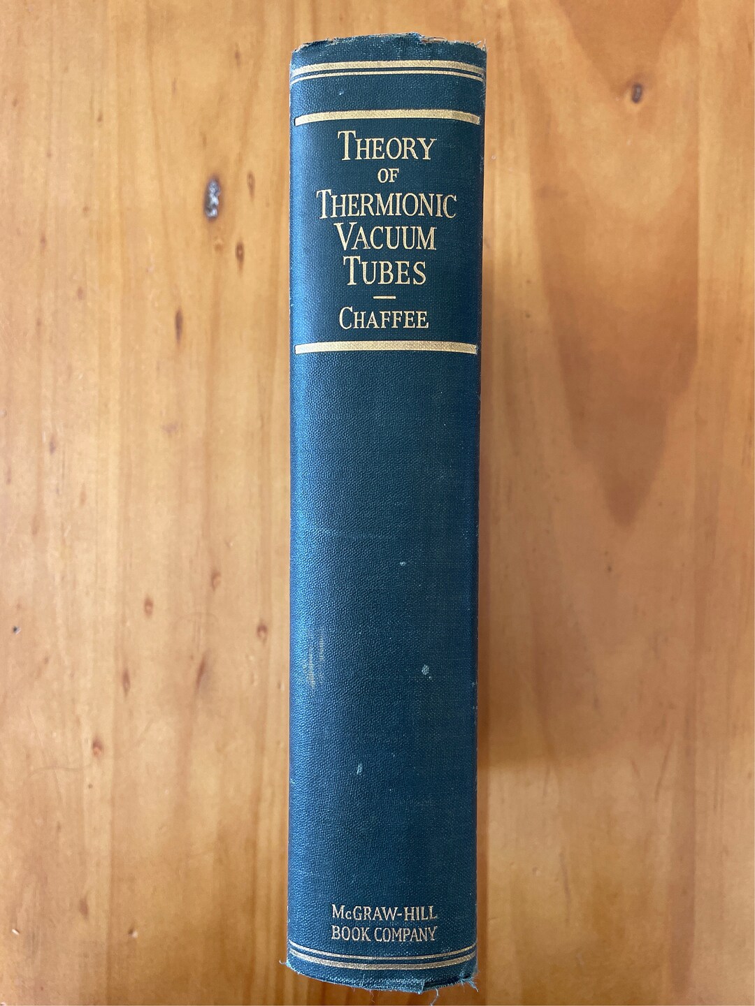 FIRST EDITION Theory of Thermionic Vacuum Tubes: Fundamentals ...