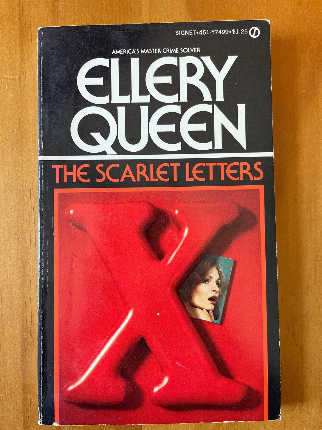 The Scarlet Letters by Ellery Queen, 1973 - Etsy