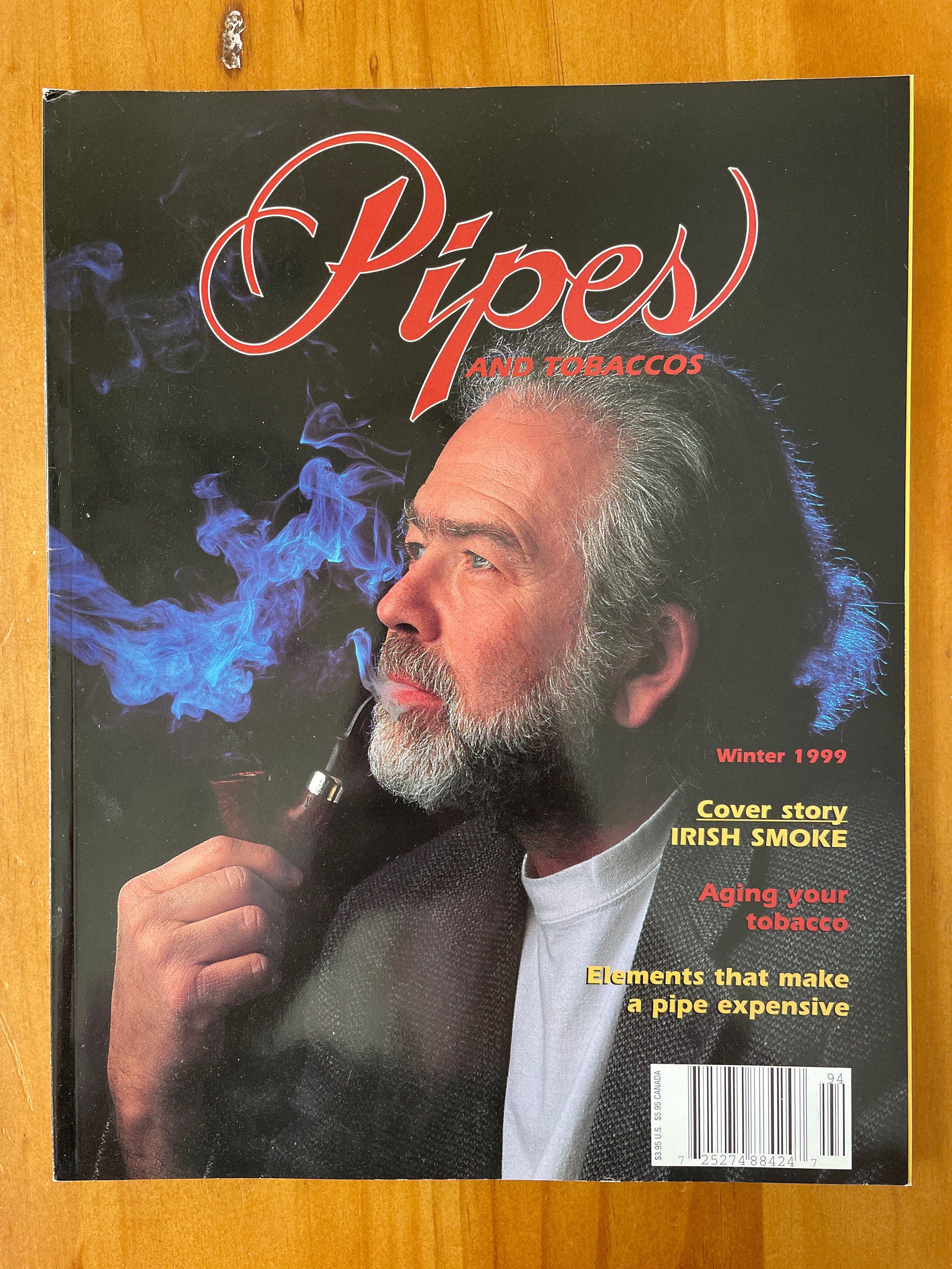 Pipes and Tobaccos Magazines: Spring 1998 Spring 1999 Winter 1999 ...
