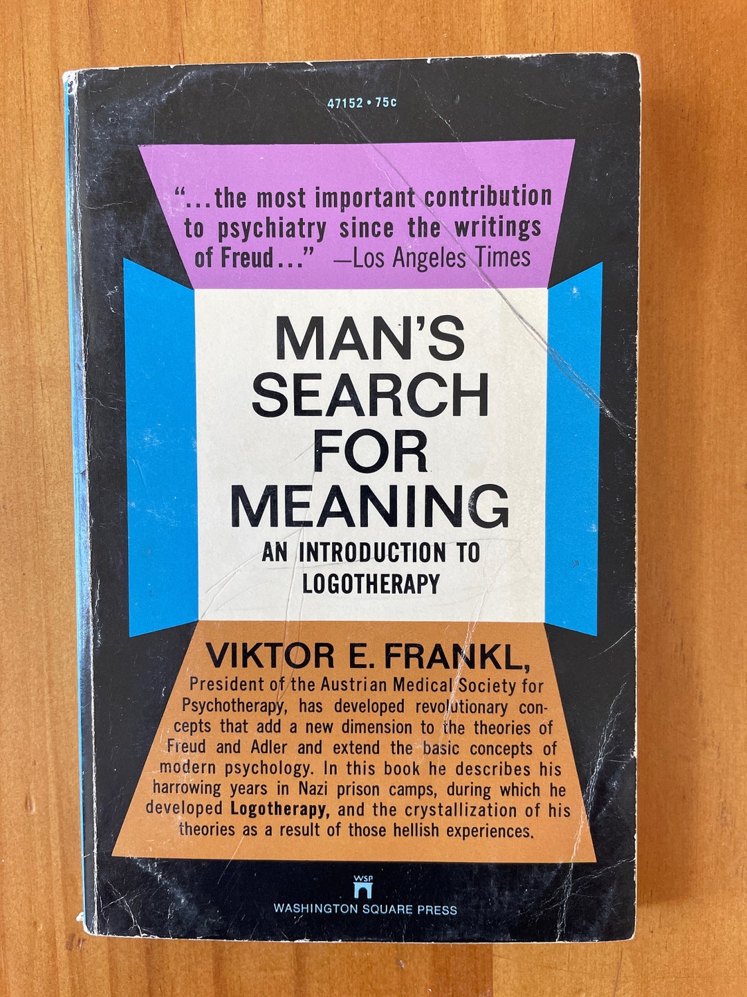 Man's Search for Meaning: an Introduction to Logotherapy by Viktor E ... Man's Search for Meaning: an Introduction to Logotherapy by Viktor E ...