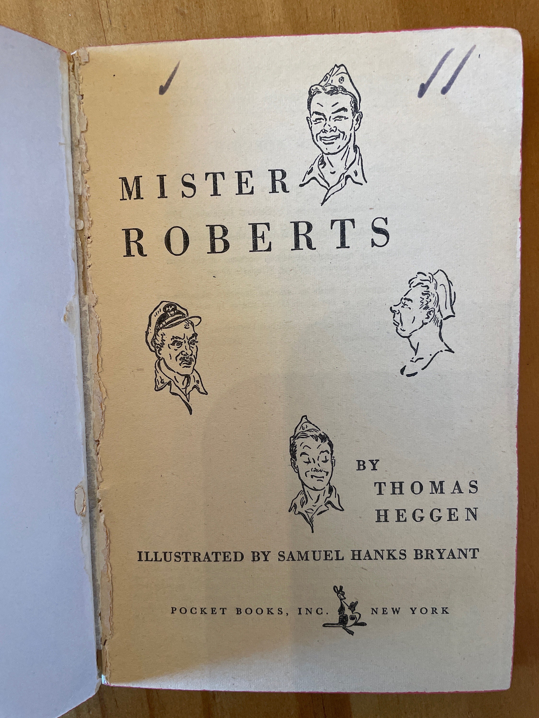 Mister Roberts by Thomas Heggen, 1954 - Etsy