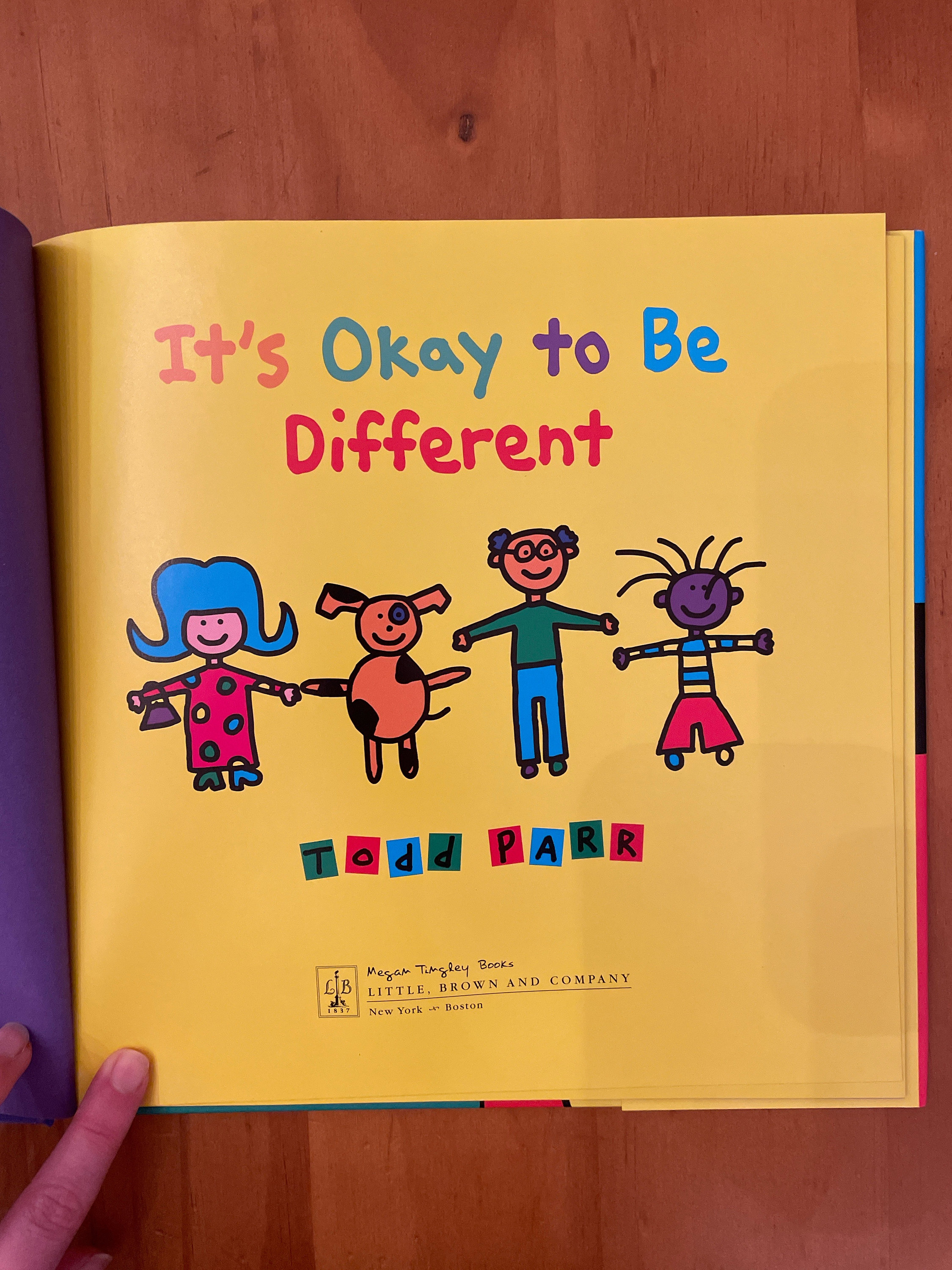 FIRST EDITION It's Okay to Be Different by Todd Parr, 2001 - Etsy