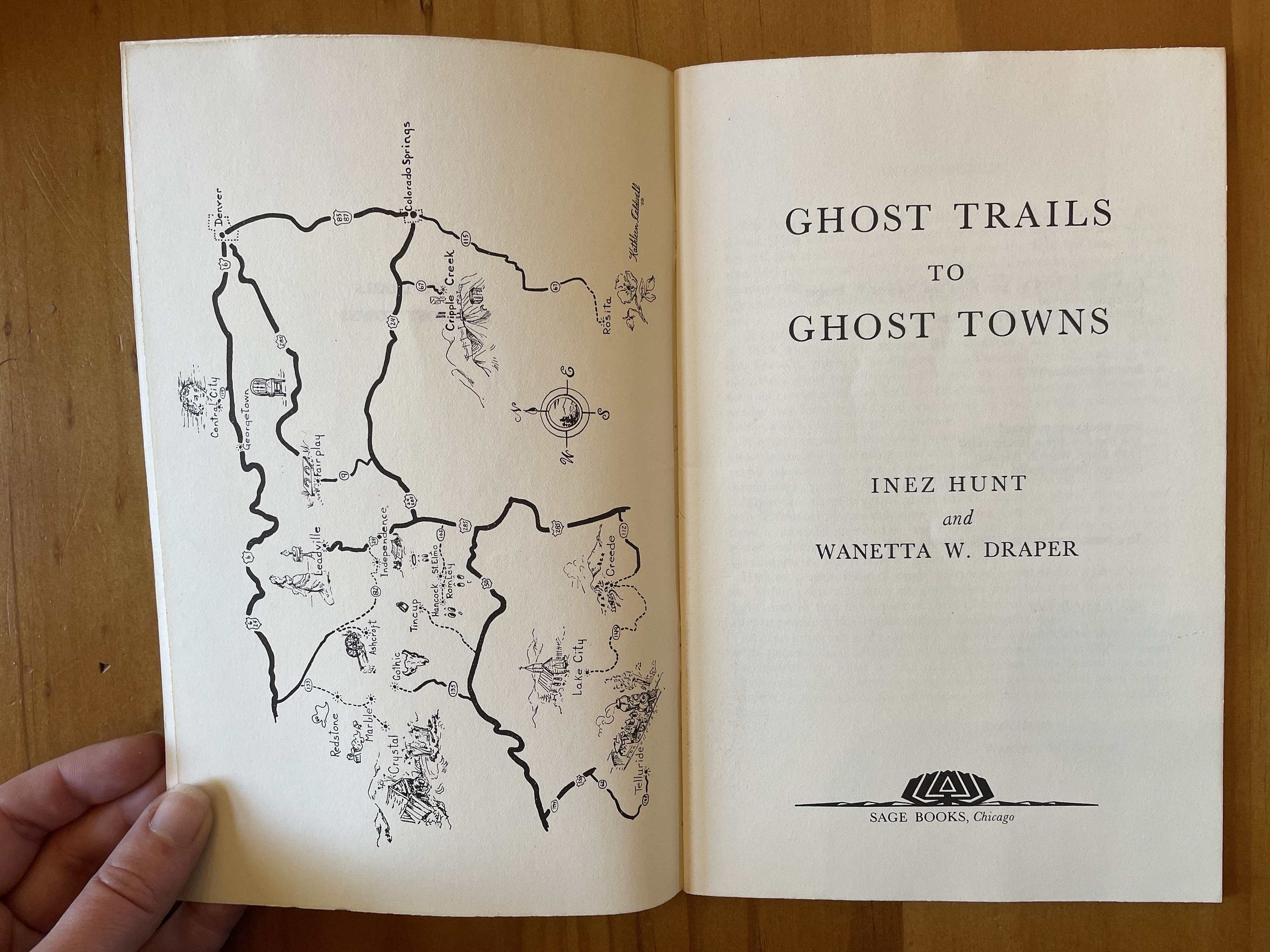 Ghost Trails to Ghost Towns by Inez Hunt and Wanetta W. Draper, 1972 - Etsy