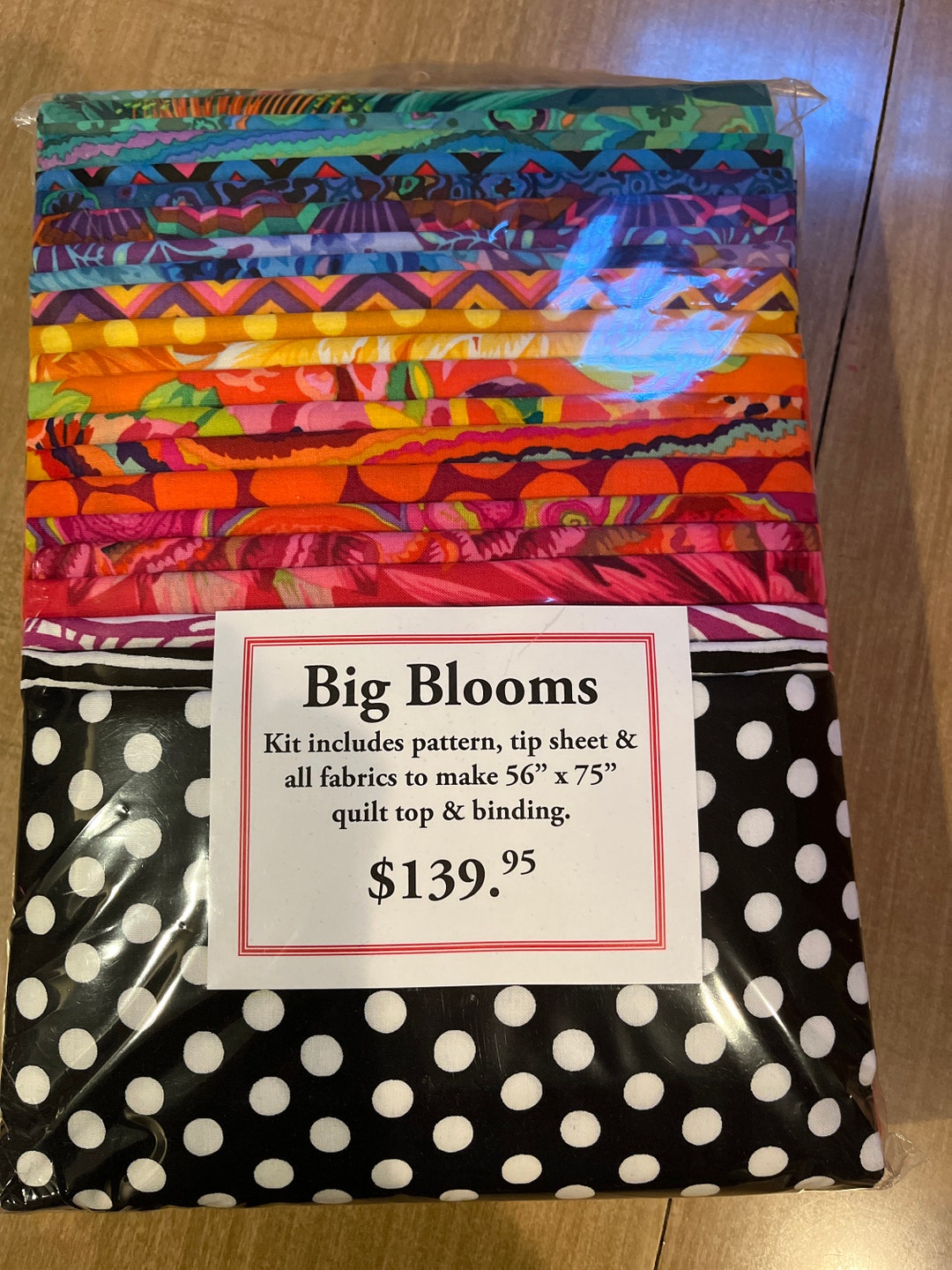Big Blooms Quilt Kit - Etsy