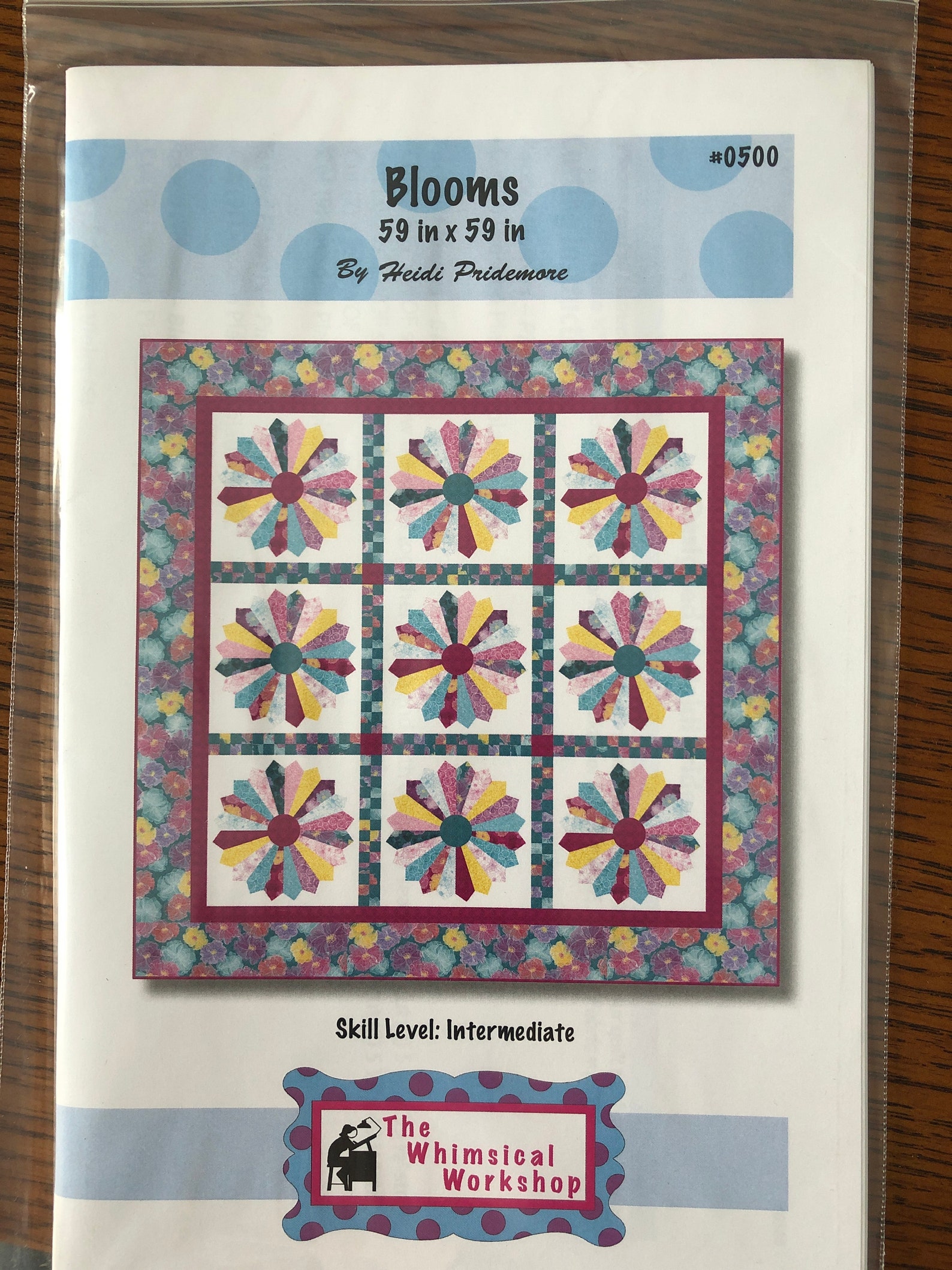 Blooms Quilt Pattern by Heidi Pridemore for the Whimsical Workshop - Etsy
