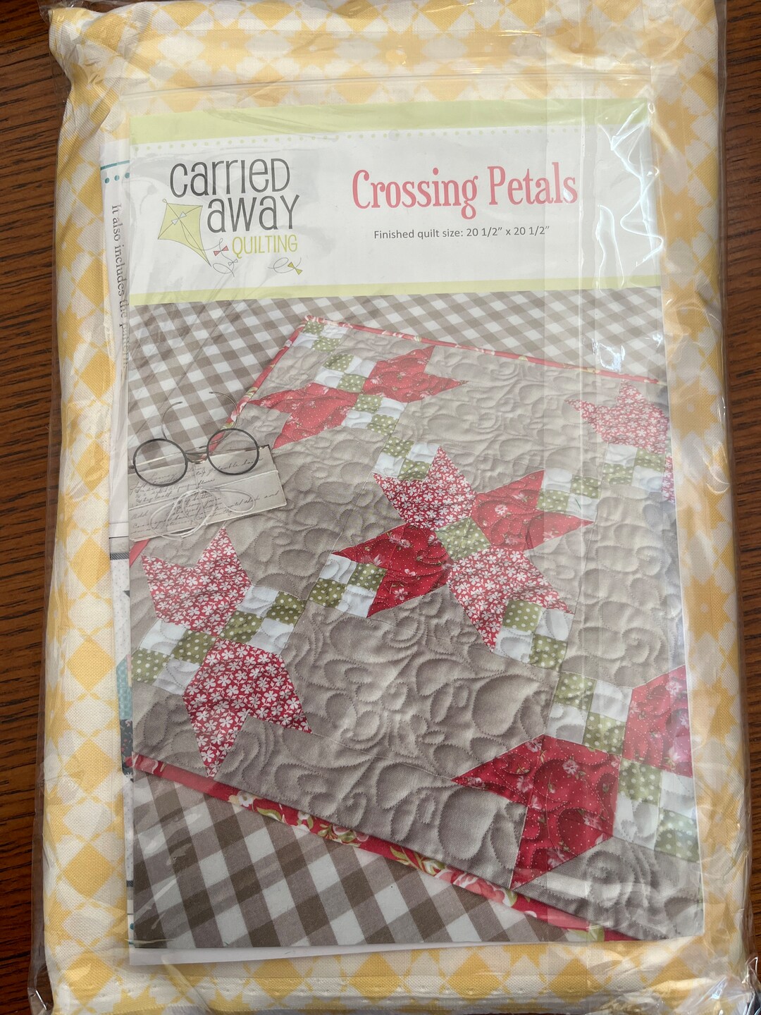 Crossing Petals Quilt Kit by Carried Away Quilting Includes Pattern - Etsy