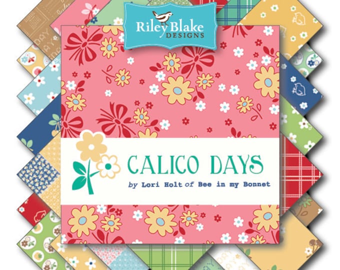 Calico Days 5 Stacker FREE SHIPPING 42 Pieces by Lori Holt of Bee in My ...