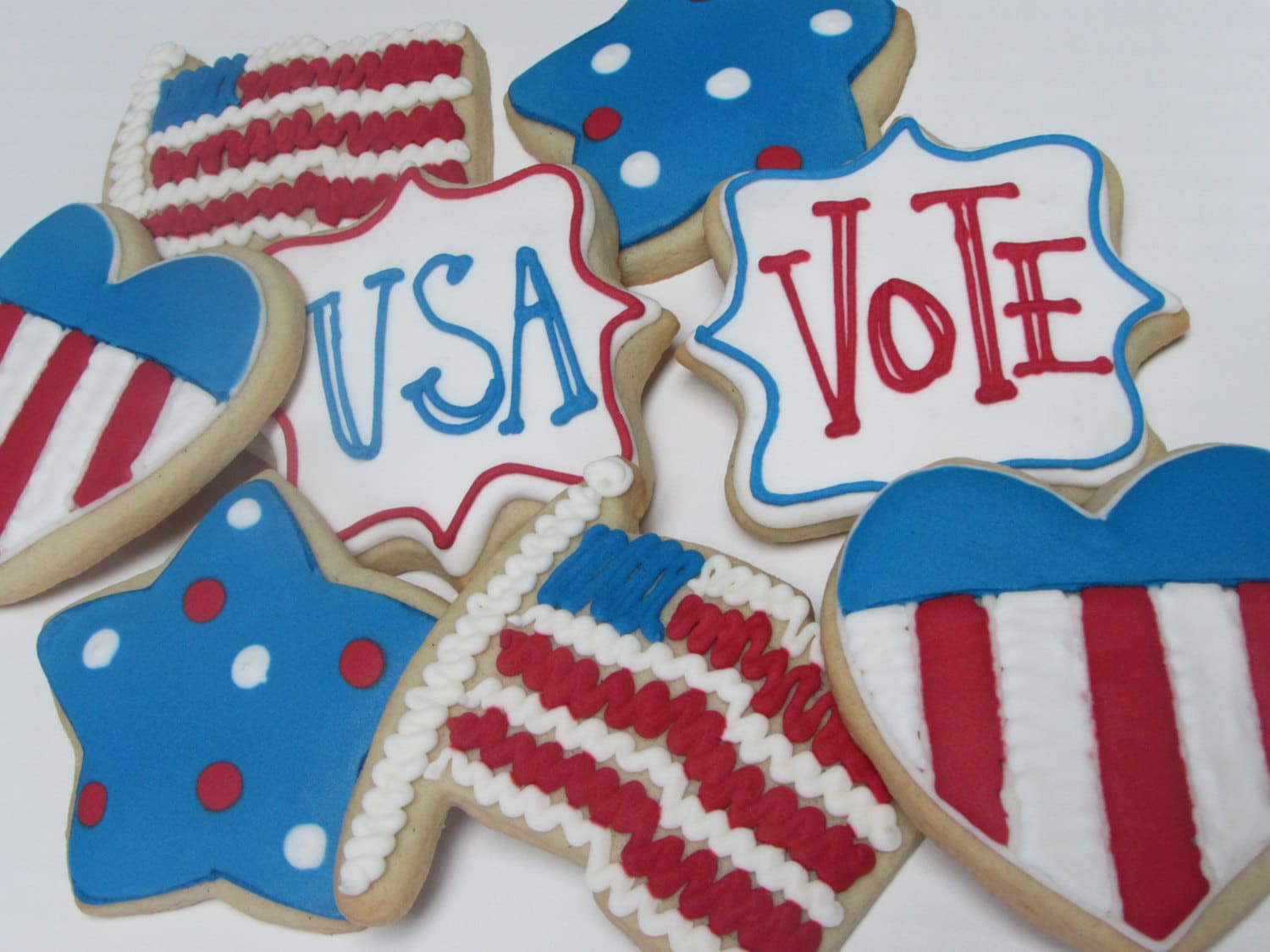 4th of July Cookies/ Election Day Cookies/ Political Cookies/ | Etsy
