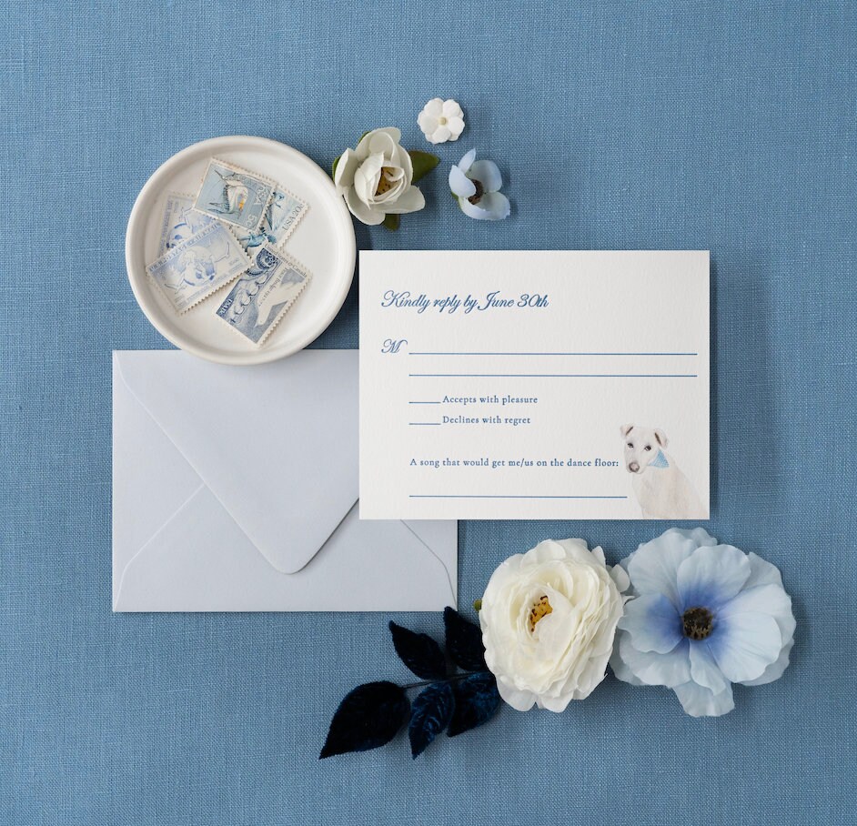 Watercolor Crest Wedding Invitations - Etsy