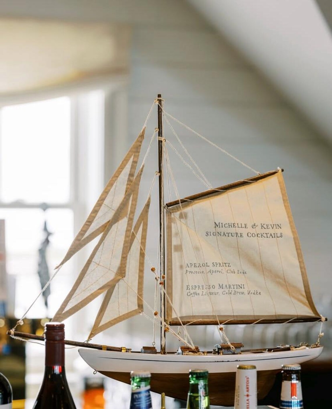 Sailboat Cocktail Sign - Etsy