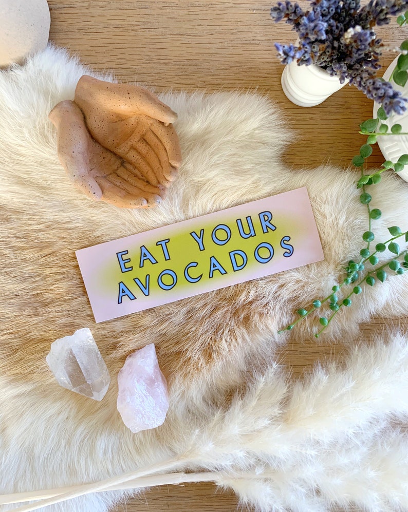 Avocado Sticker Pack - Etsy