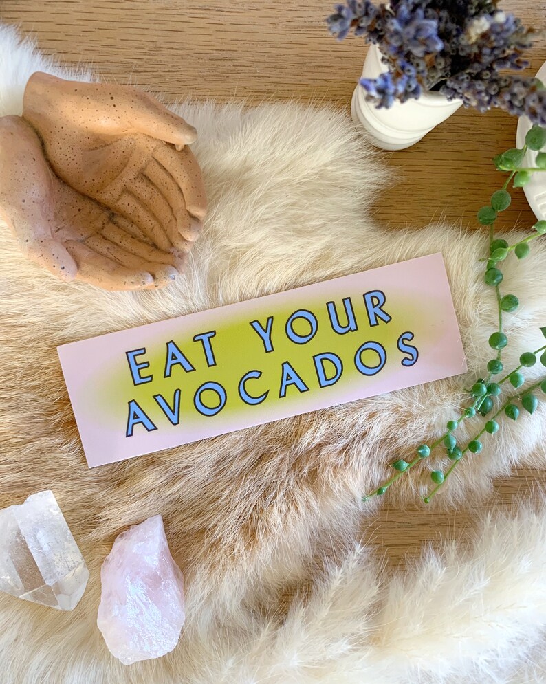 Avocado Sticker Pack - Etsy