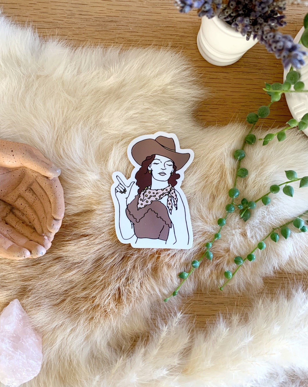 Saloon Sandy Sticker - Etsy