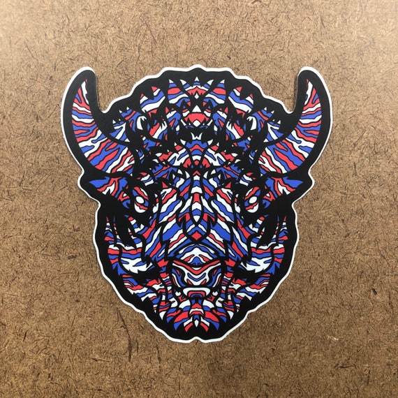 Mafia Buffalo Themed Die Cut Sticker | Etsy