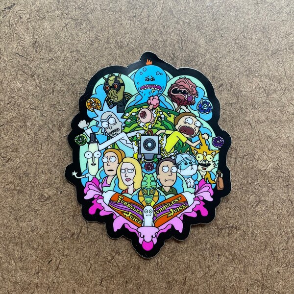 Rick and Morty Existence is Pain - Etsy