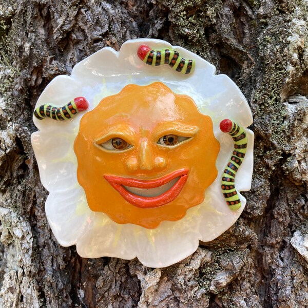 Ceramic Garden Caterpillars - Etsy