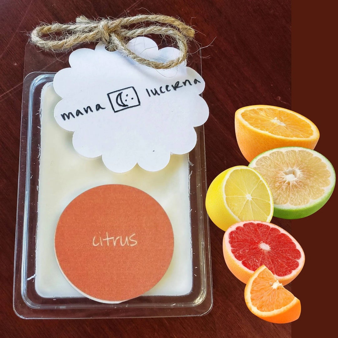 Citrus Burst Wax Melts, Essential Oil Wax Melts, Soy Wax Melts ...