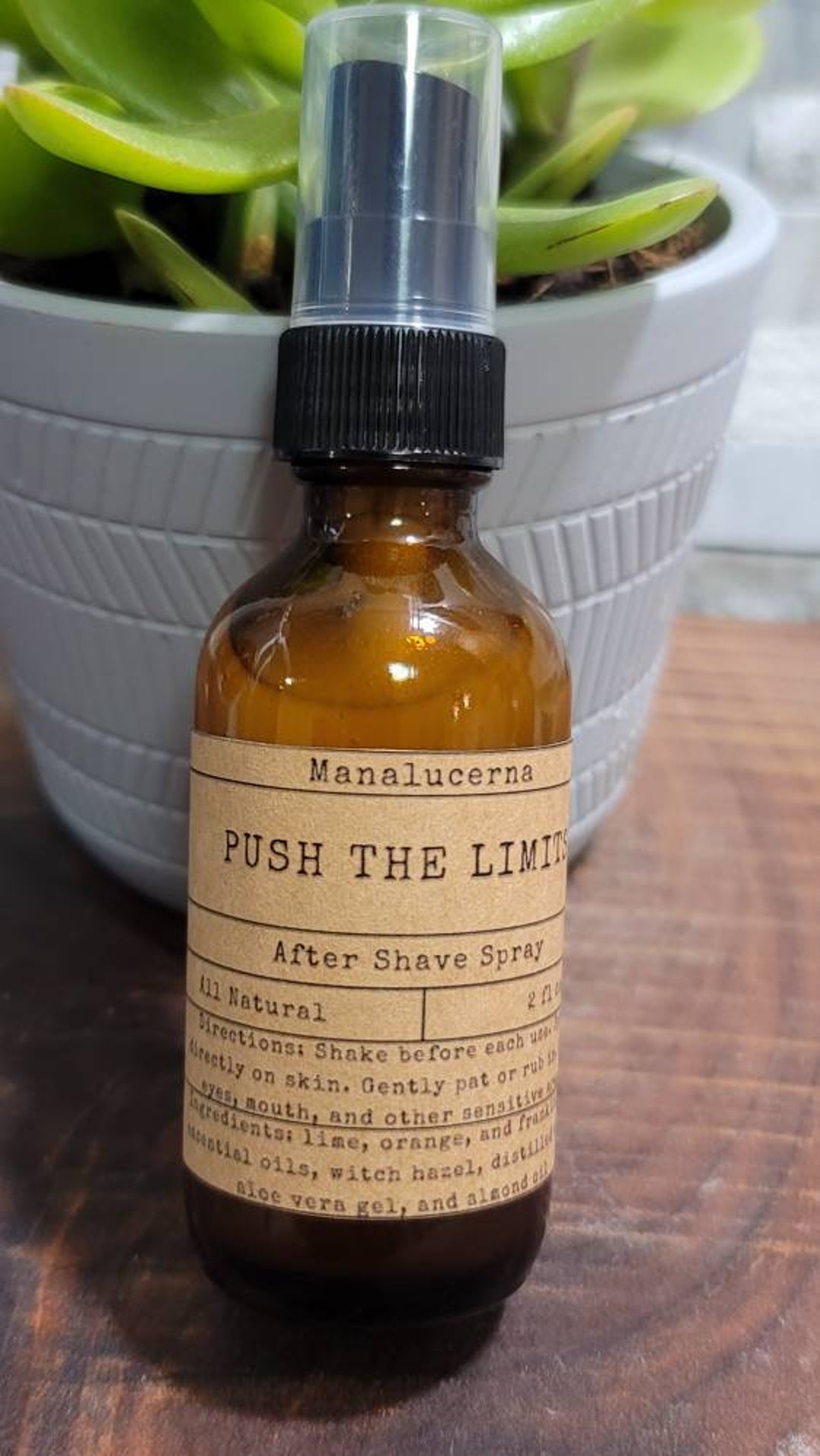 Push the Limits Men's After Shave, Men's Skincare - Etsy