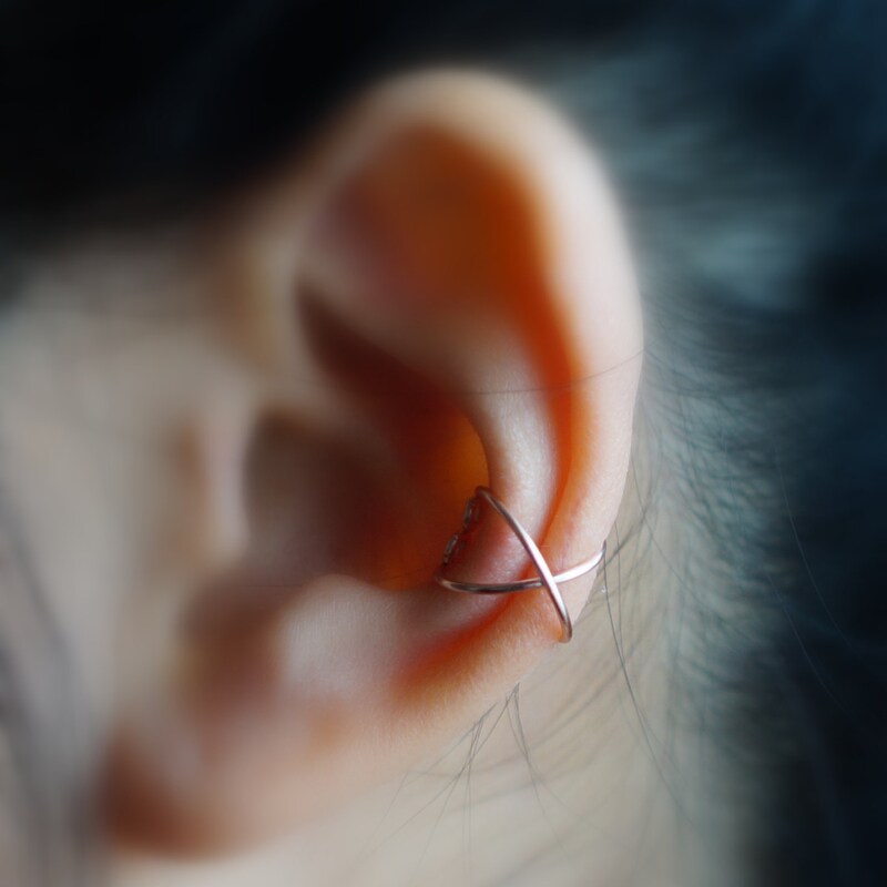 Cross Ear Cuff - Etsy