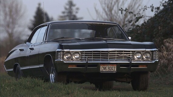 Supernatural Impala License Plate