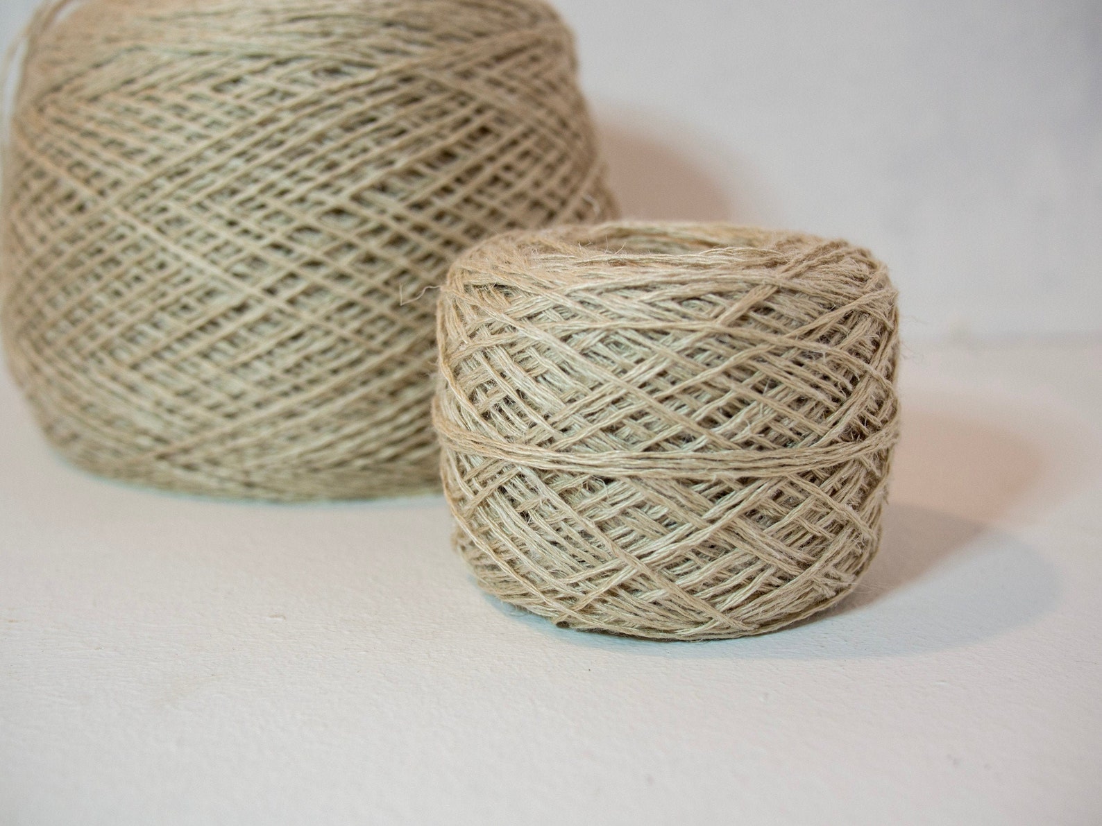 Linen yarn pure flax yarn flax linen raw linen yarn | Etsy