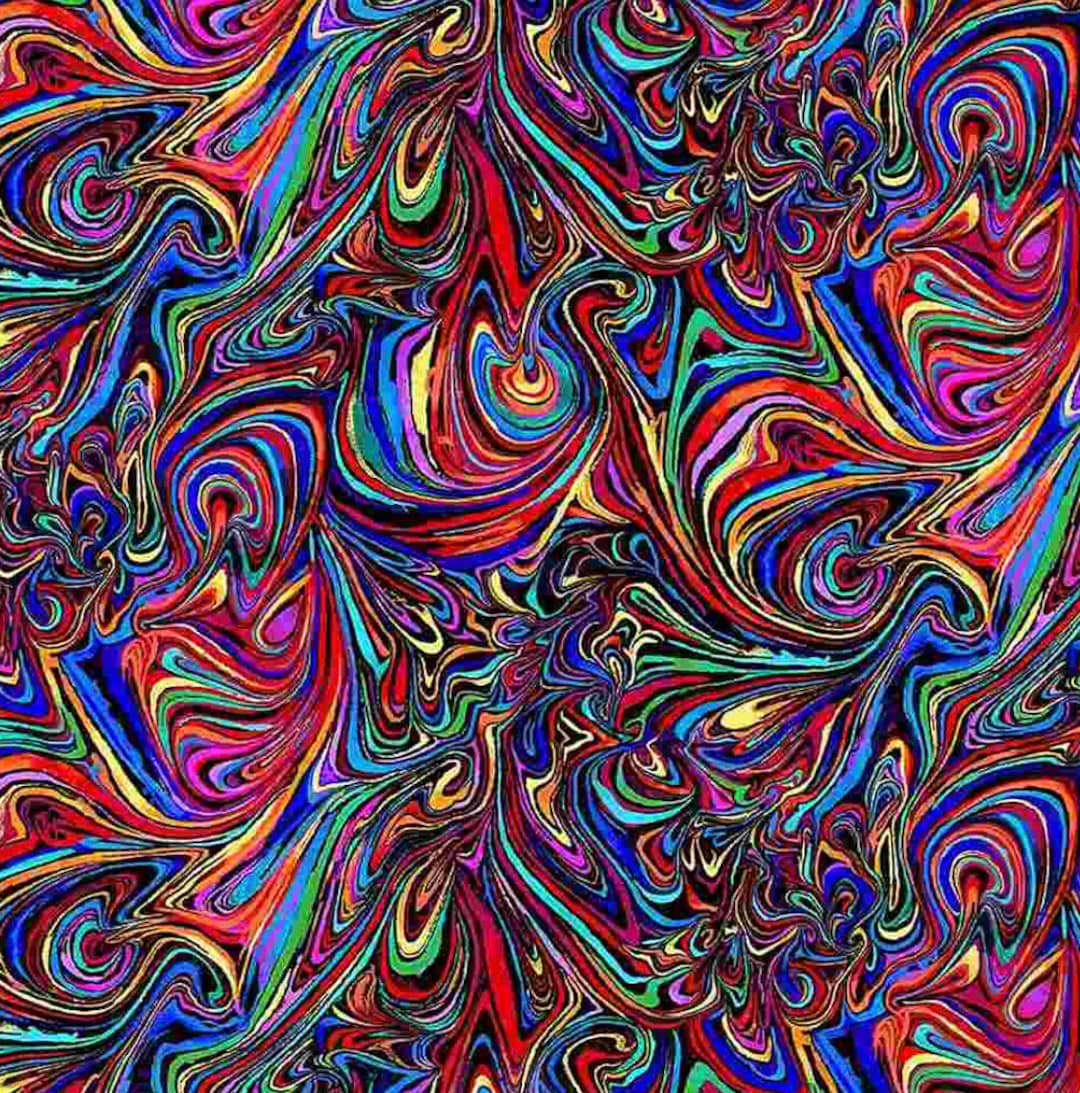 Bright Painted Swirls - Etsy