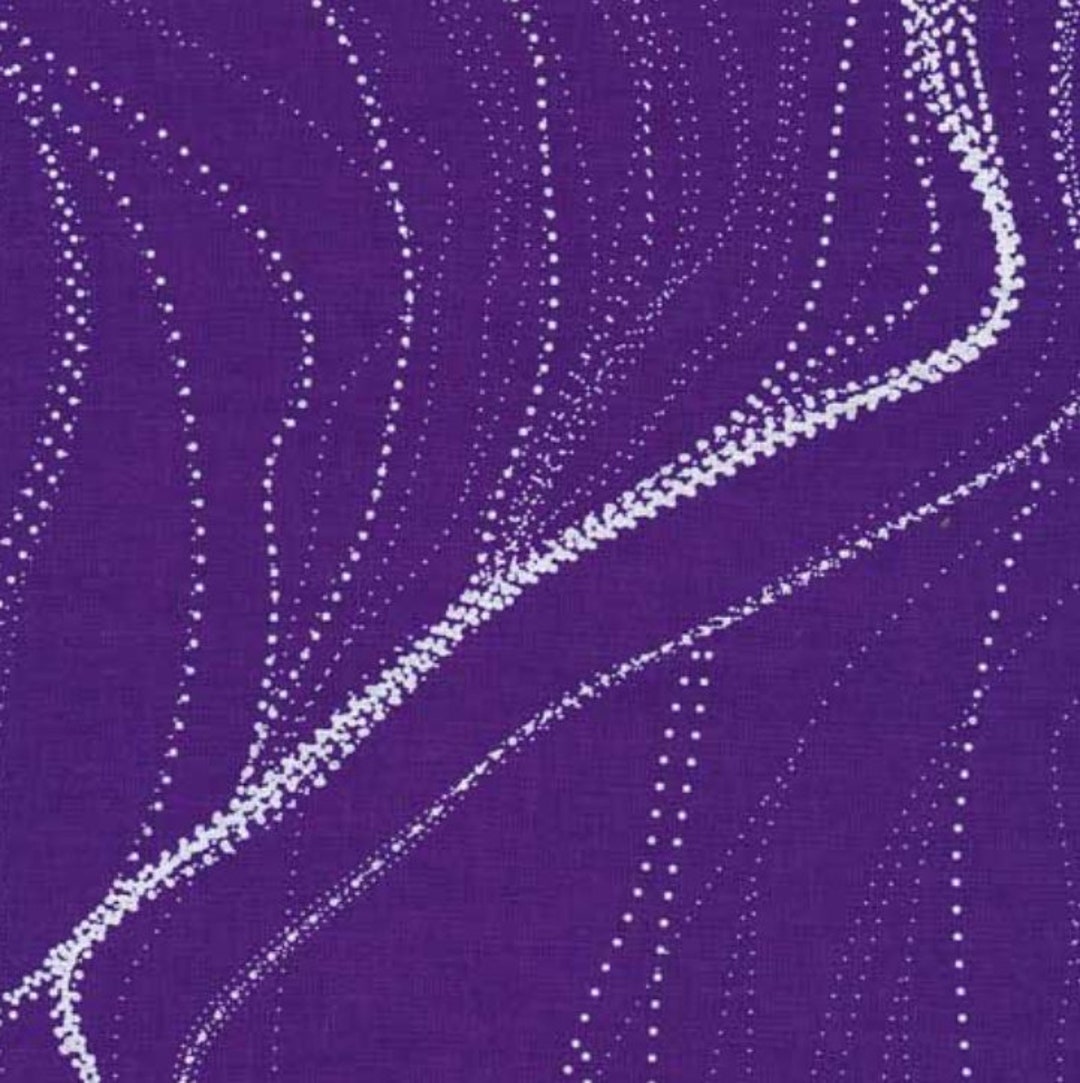 Sandhill Purple, an Authentic Aboriginal Fabric - Etsy