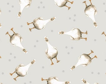 Flying Goose Fabric Panel - Etsy