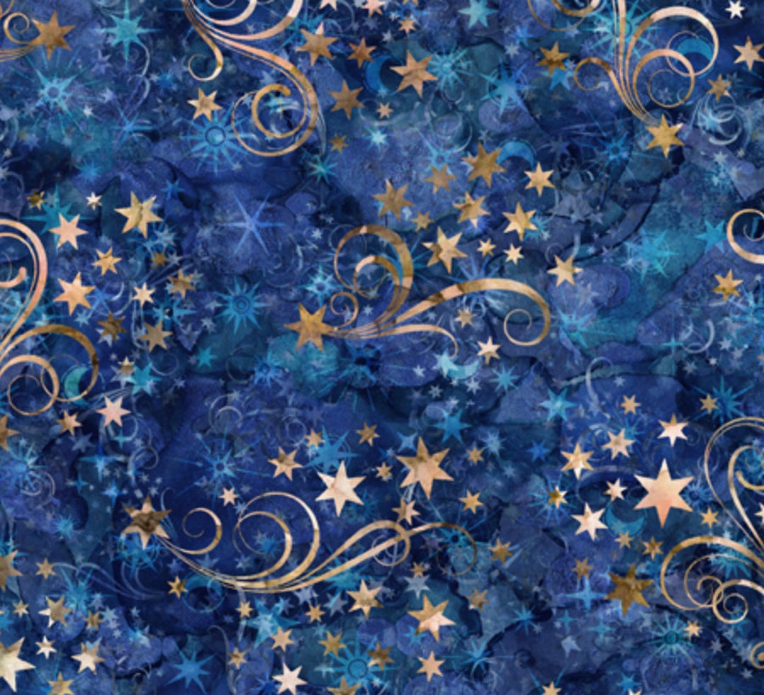 Starry Night Wide Back 108 - Etsy