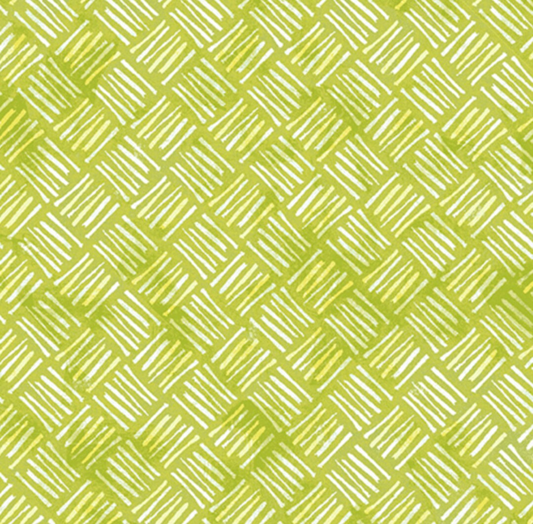 Crosshatch, Lime Green - Etsy