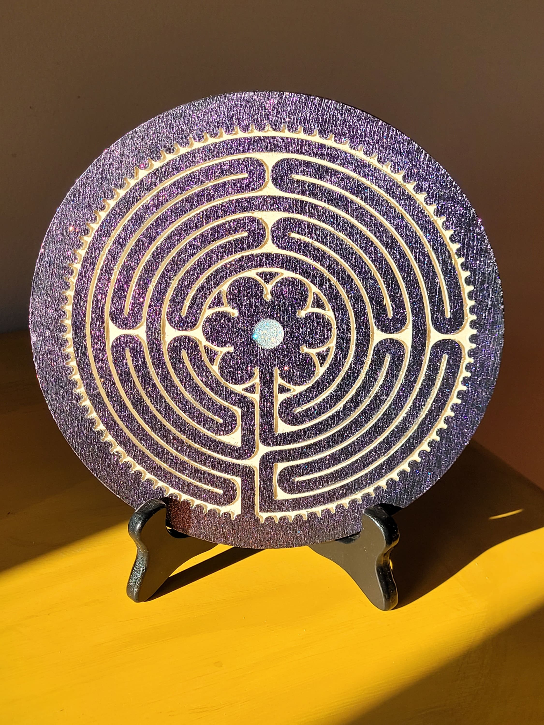 Chartres Finger Labyrinth for Meditation - Etsy