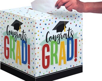 Graduation Card Drop Box - Etsy