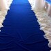 Royal Blue Aisle & Event Runner ~ 100 Ft L X 38 in W Puncture Resistant ...