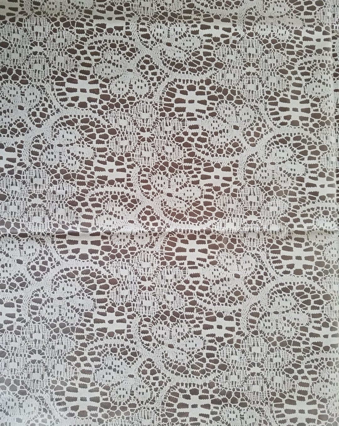 12 Lace Look Plastic Table Covers Tablecloth ~ 54" X 108" PRIORITY ...