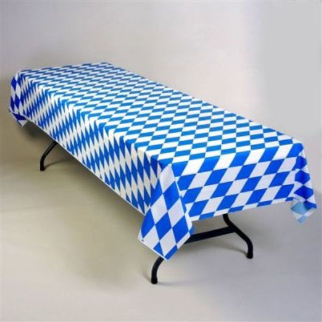 12 German Oktoberfest 54" X 108" Plastic Tablecloths ~ One Dozen Table ...