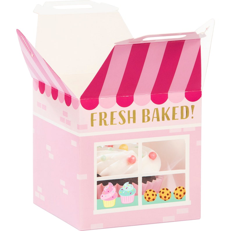 48 Pink Bakery Shop Treat Boxes Cupcakes Cookies Favors - Etsy