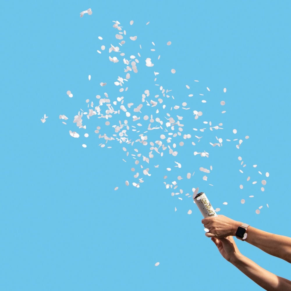 Hands Throwing Confetti