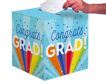 Graduation Card Drop Box - Etsy