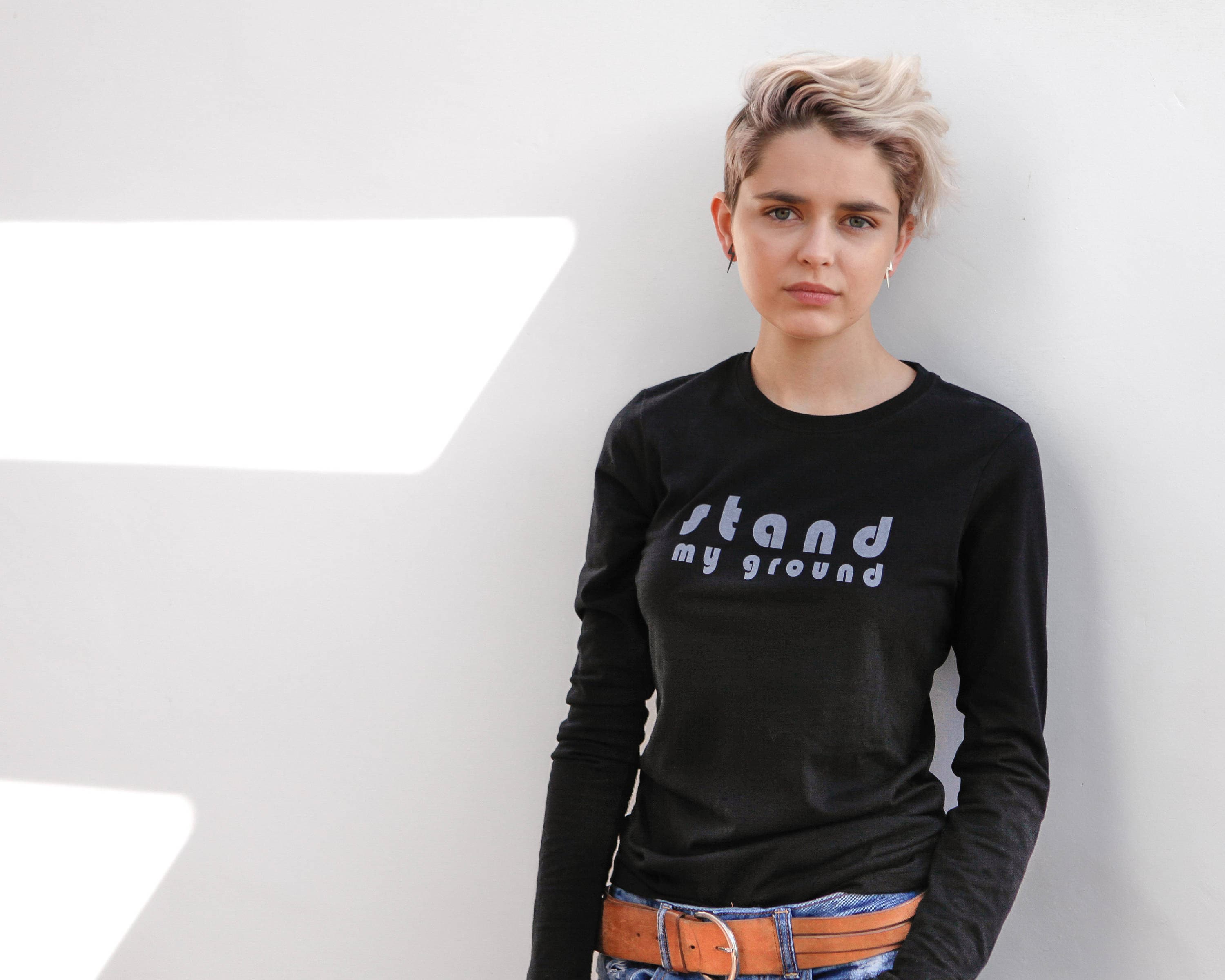 Stand My Ground Graphic Tee – Bella Canvas Long Sleeve Shirt - Etsy