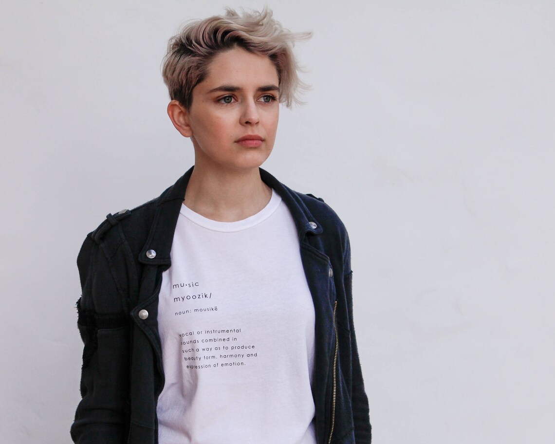 Music Definition Tee- Kult Designs-white Alternative Apparel-music ...