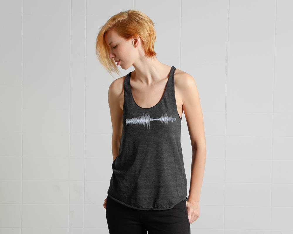 Women's Small Gray Tank With a Kashmir Design by Kult Designs-americal ...