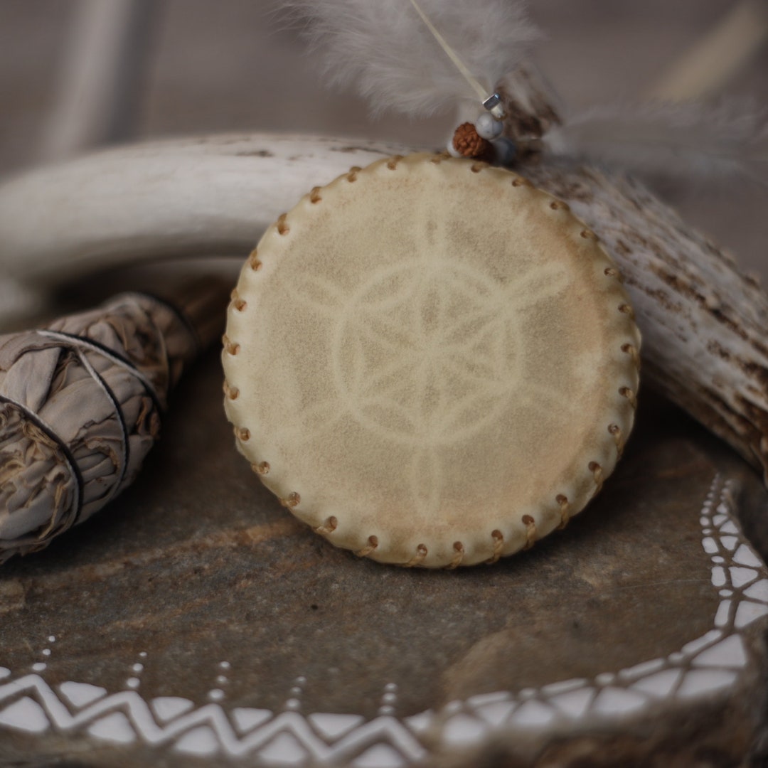 Ancient Soul.:. Deer Rawhide Shaker/hand Shaker and Feathers/spirit ...
