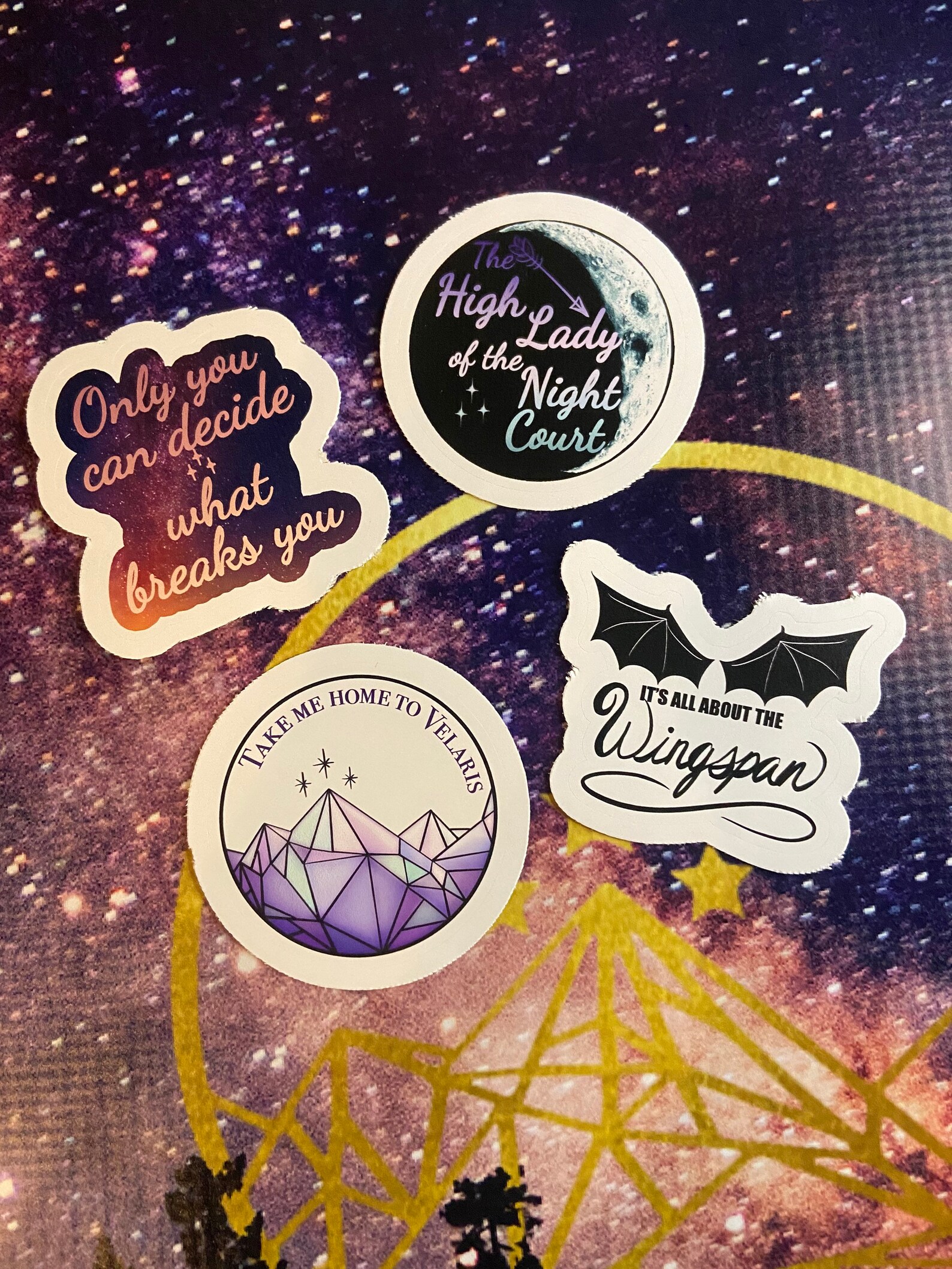 ACOTAR stickers 2.5 inchs | Etsy