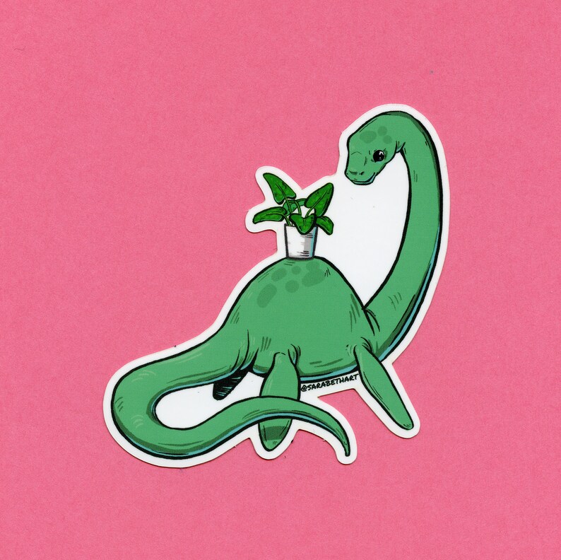 Cryptid and Plant Buddy Stickers or Pack Lochnes Monster - Etsy