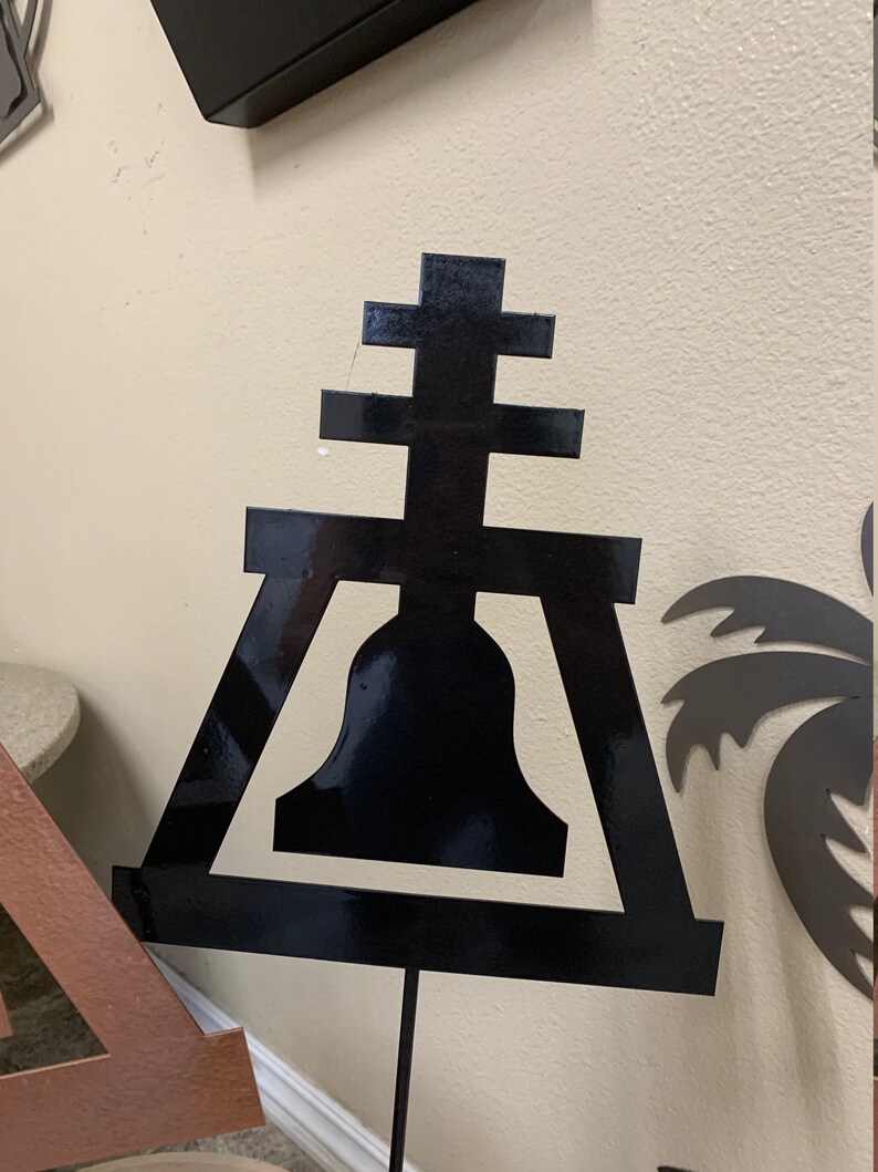 Riverside Raincross Yard Stake Riverside Bell - Etsy