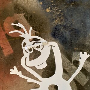 Olaf Metal Decor, Yard Stake, Wall Sign and Coat Hanger - Etsy