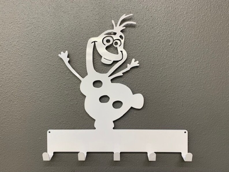 Olaf Metal Decor Yard Stake Wall Sign and Coat Hanger - Etsy